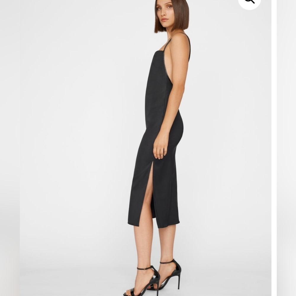 Frame Beaded Strap Slip Dress - Gem